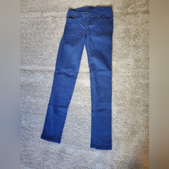 Tripp nyc | Jeans | Tripp Nyc Blue Skull Skinny Jeans | Poshmark